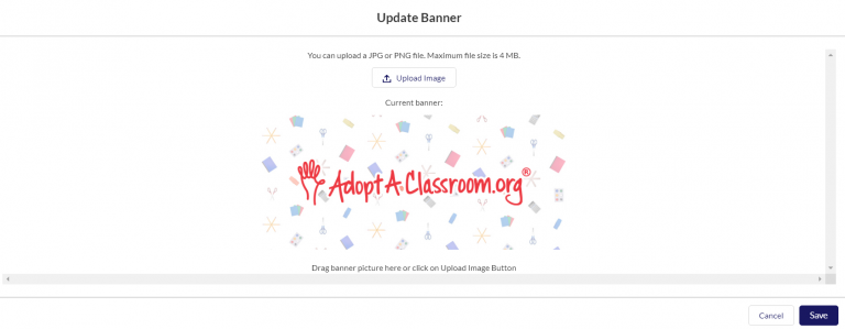 How to Create a Classroom Page | AdoptAClassroom.org